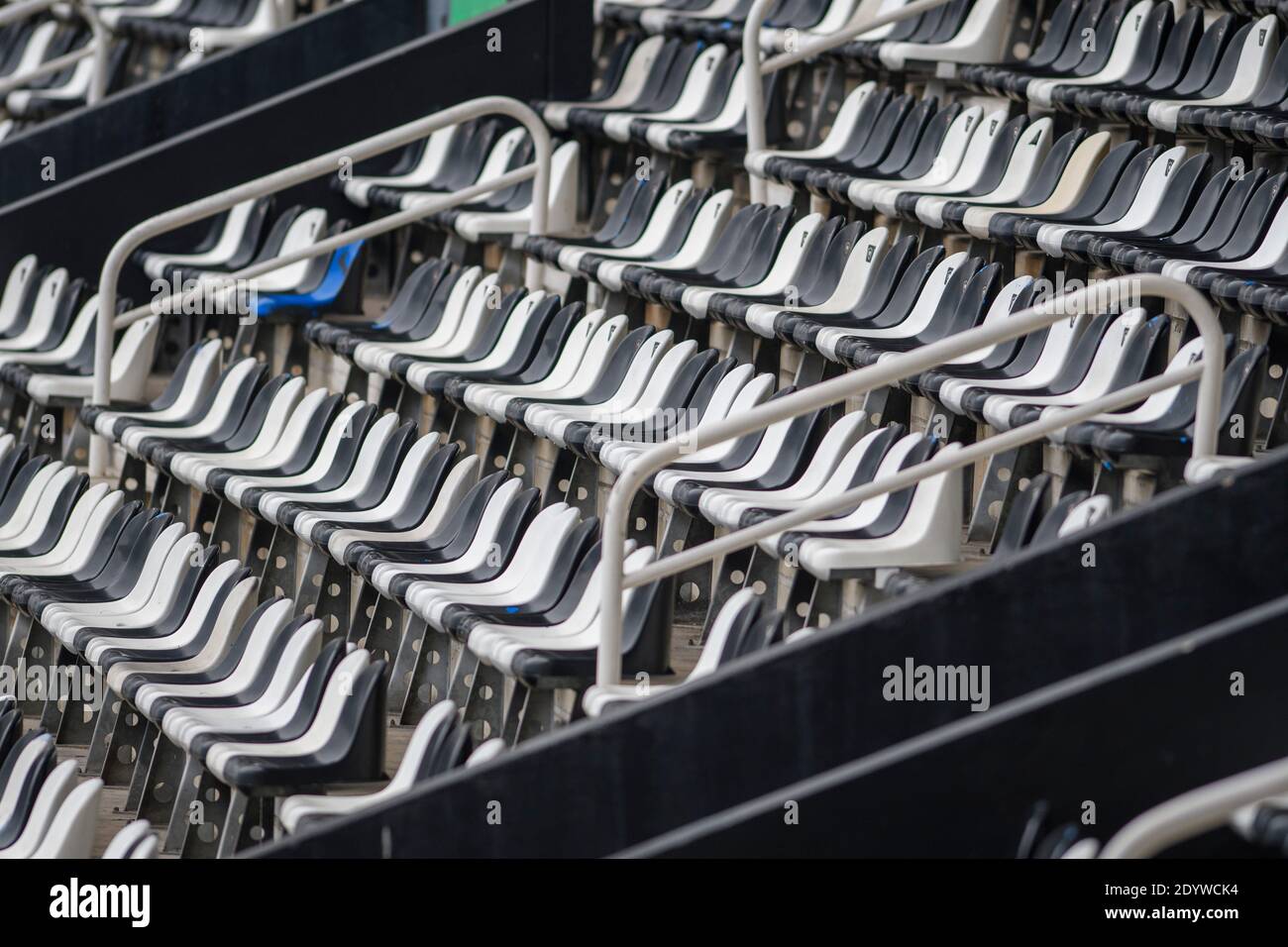 Rio, Brazil - december 27, 2020: empty seats in the stadium due to the ...