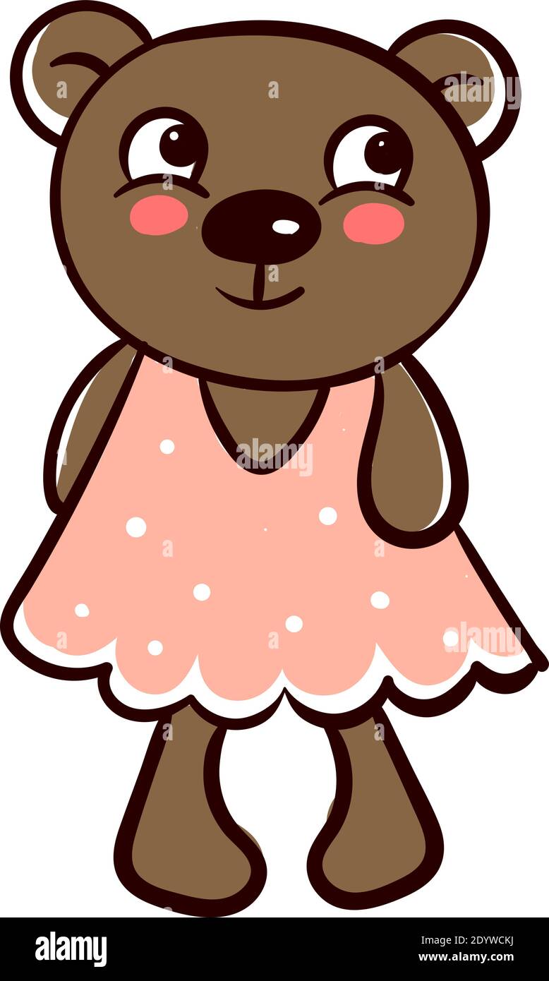 Baby teddy bear in Stock Vector Images - Alamy