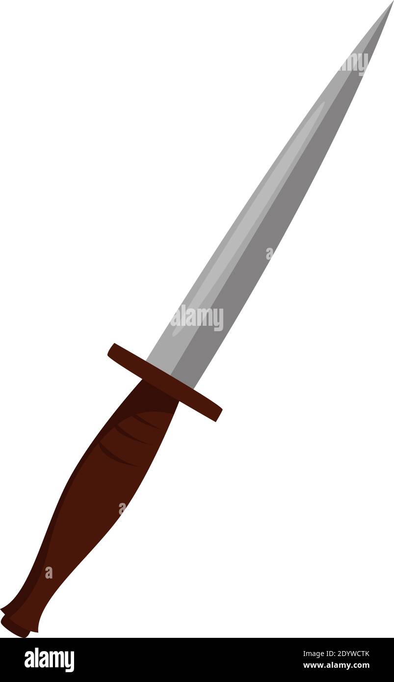 Sharp blade, illustration, vector on a white background Stock Vector ...