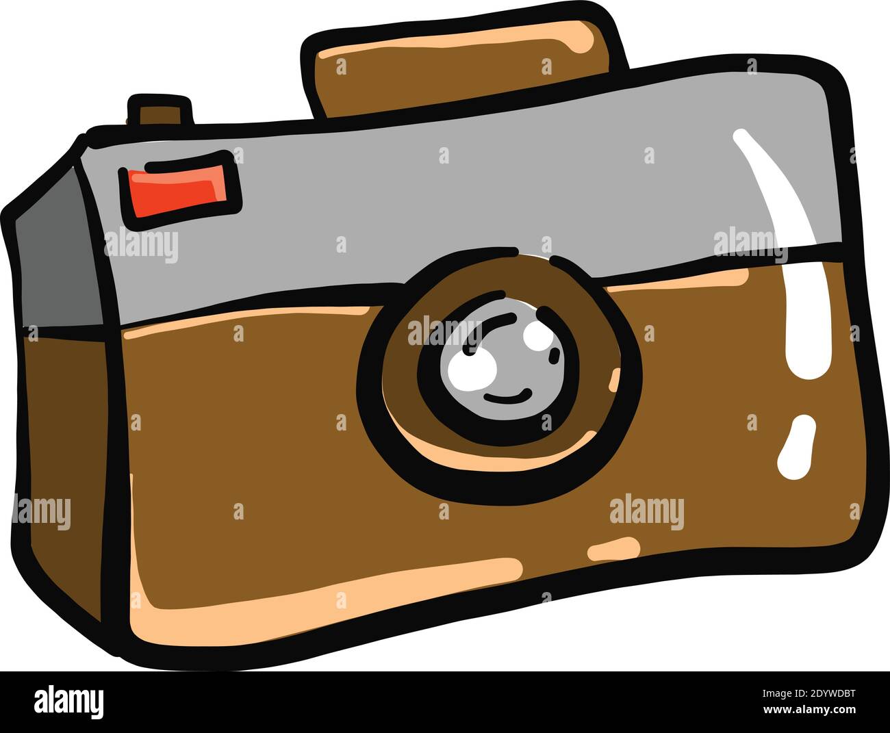 Brown film Stock Vector Images - Alamy