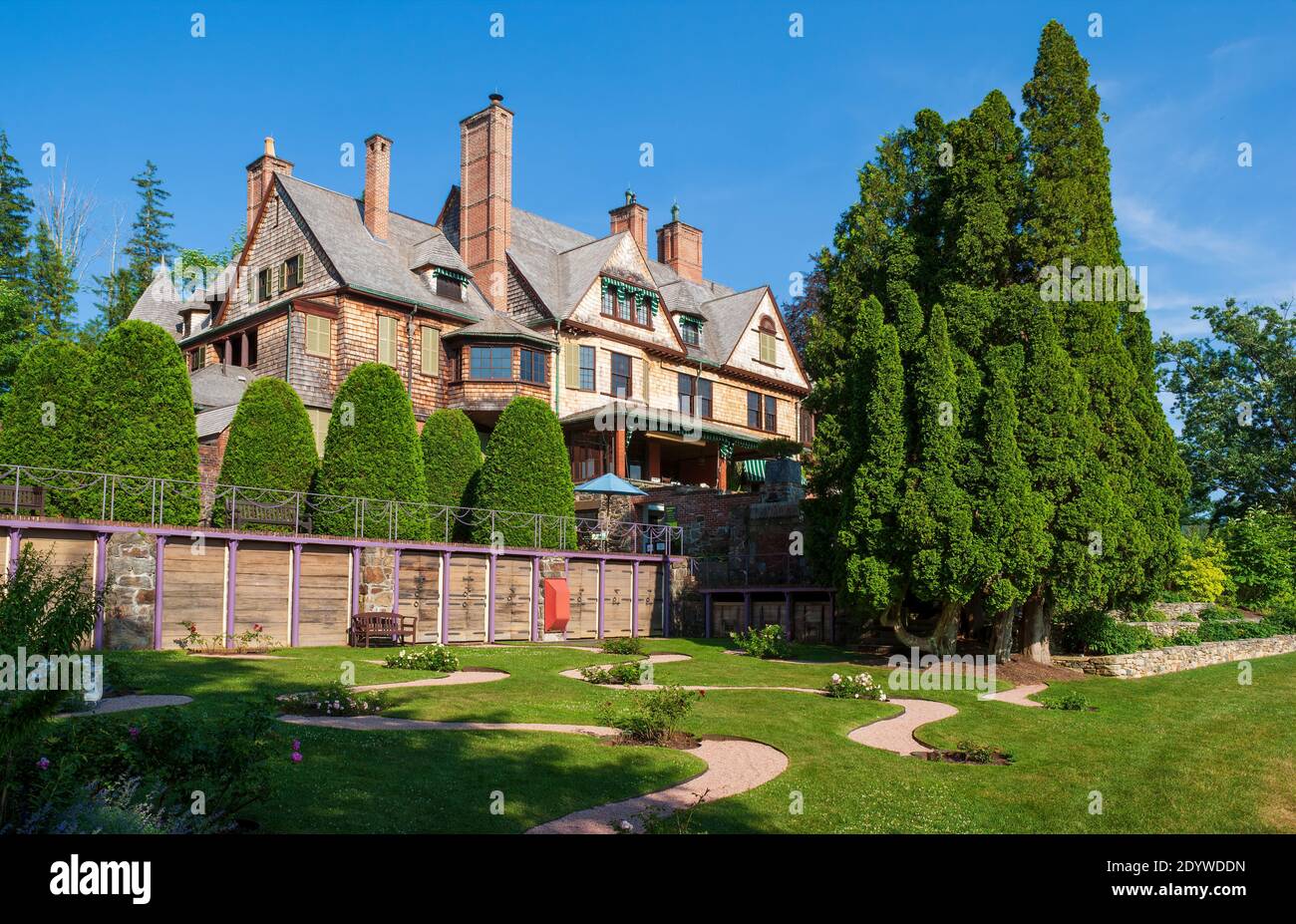 Naumkeag - a Gilded Age summer mansion in Stockbridge, MA. The historic ...