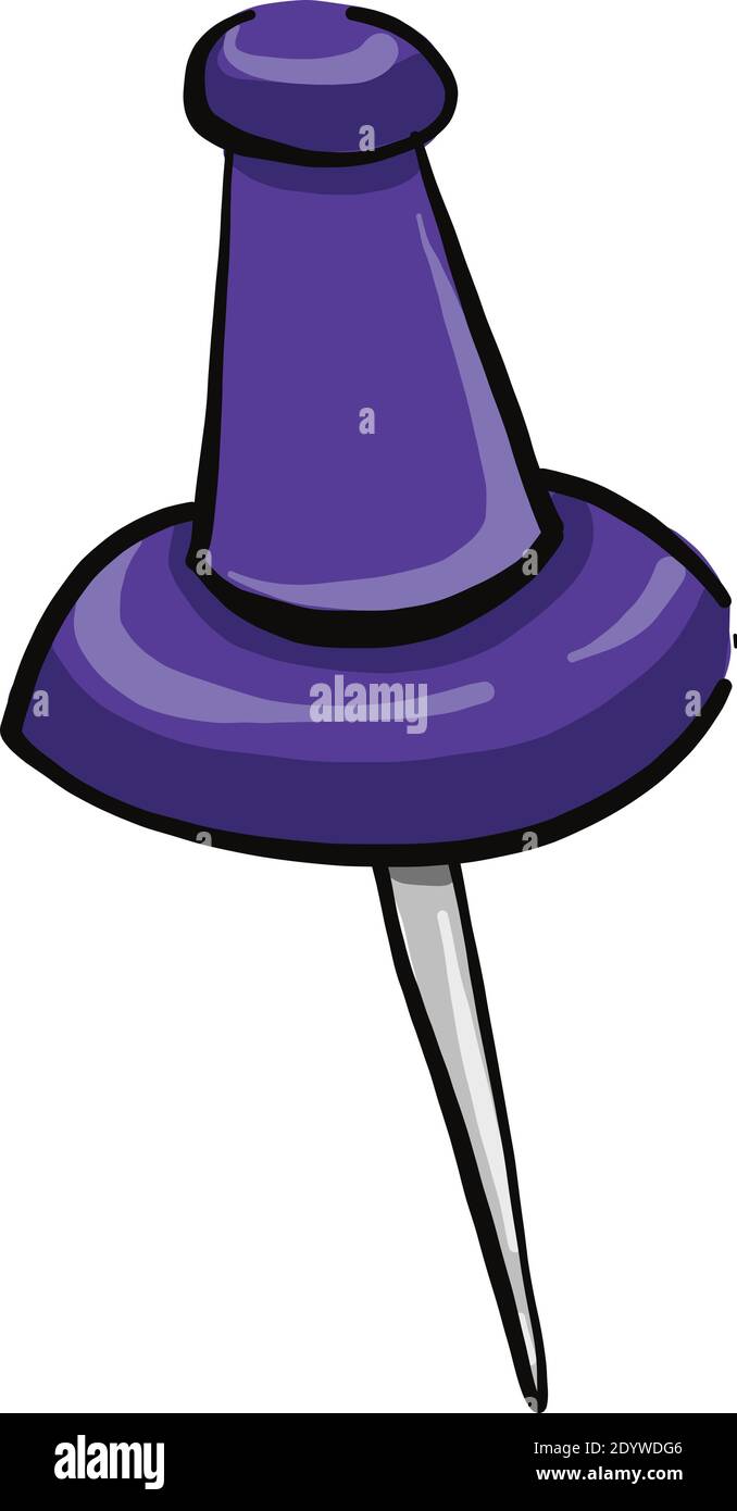 Purple pin paper hi-res stock photography and images - Alamy