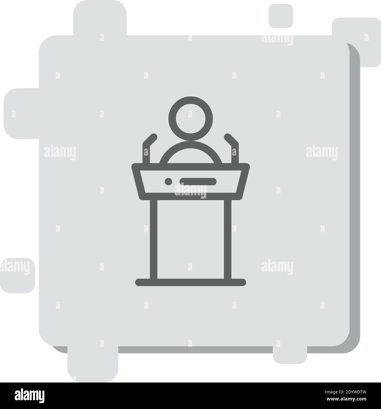 discourse vector icon modern simple vector illustration Stock Vector ...