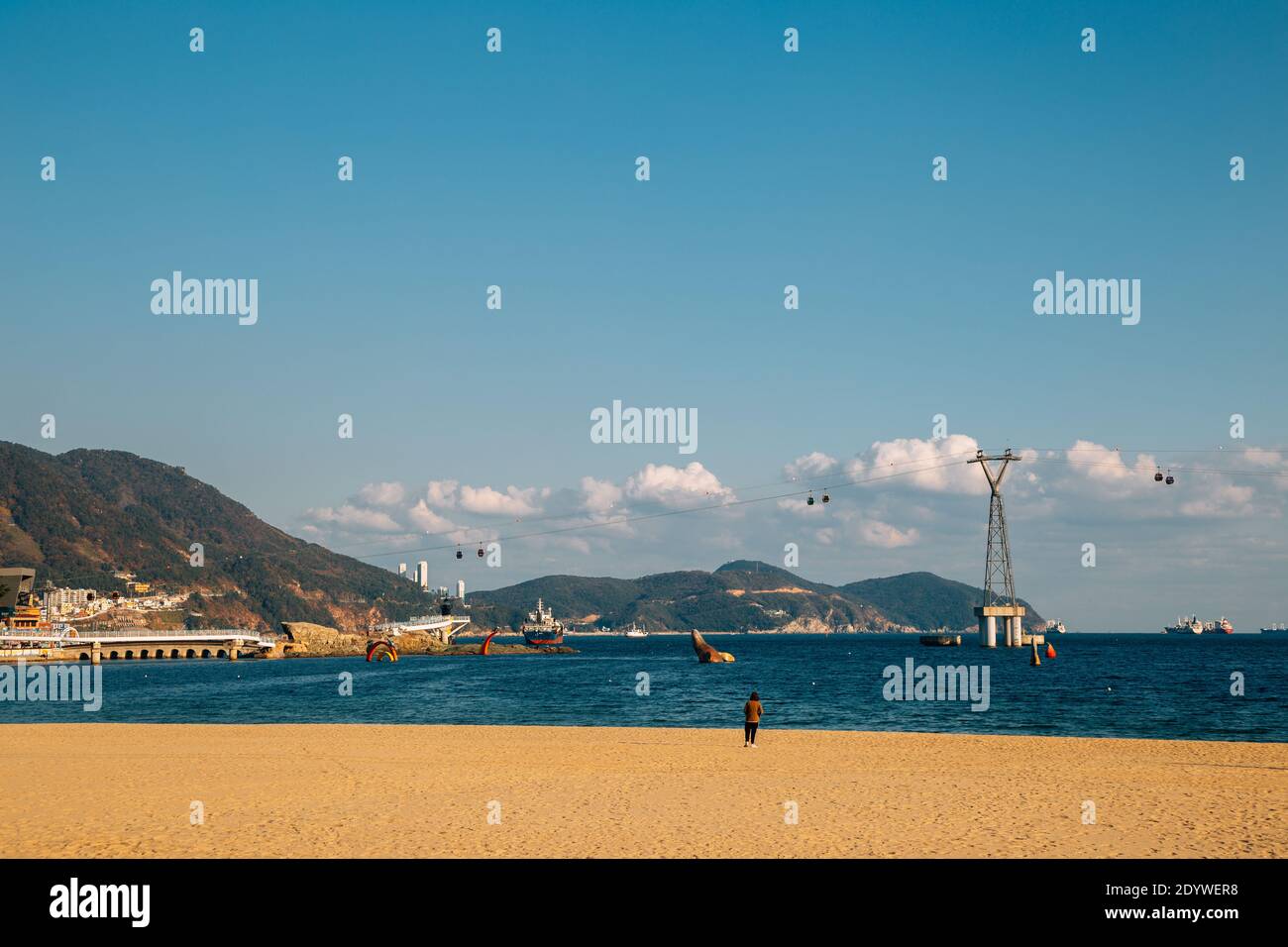 Songdo beach in Busan, Korea Stock Photo - Alamy