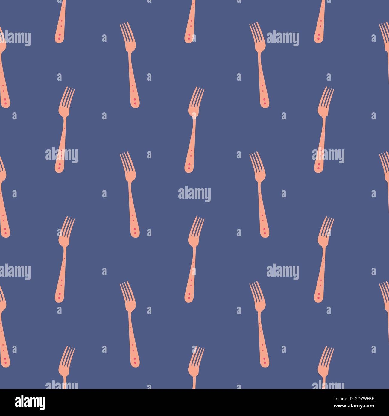 Very small forks,seamless pattern on purple background Stock Vector ...