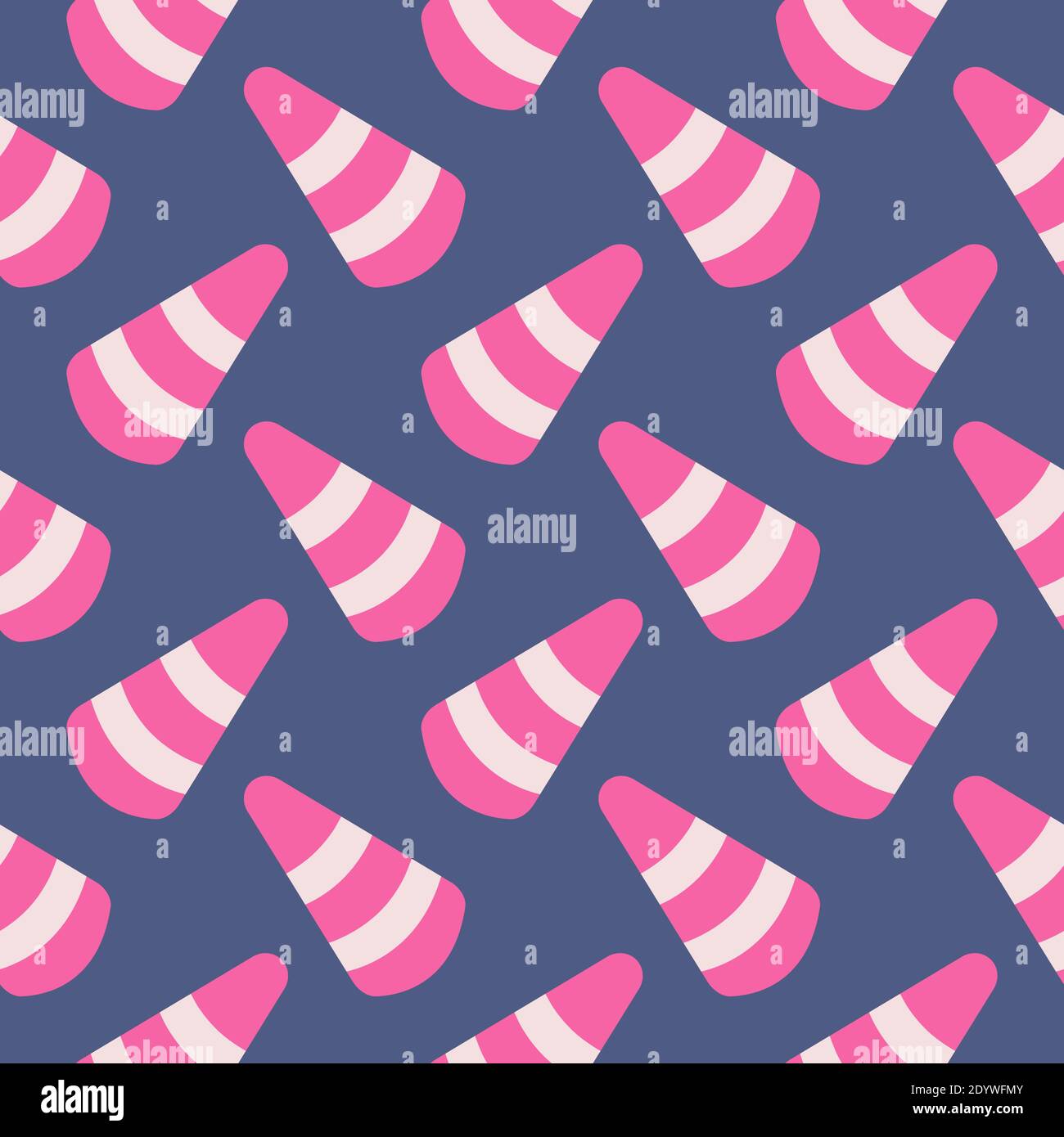Pink cone,seamless pattern on purple background Stock Vector Image ...