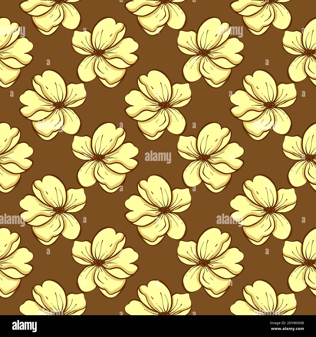 Yellow brown pink Stock Vector Images - Alamy