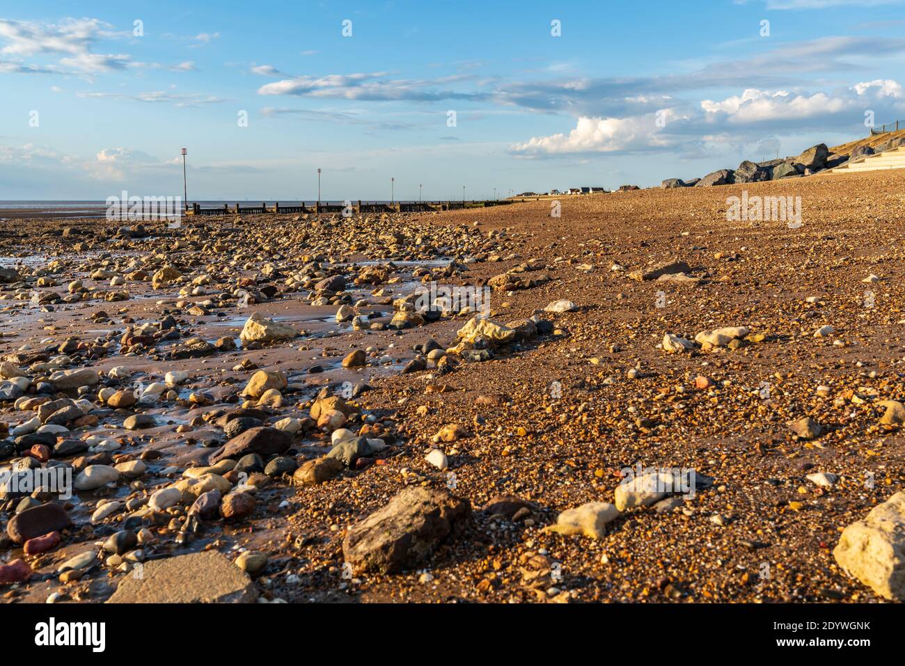 The North Beach in Heacham, Norfolk, England, UK Stock Photo - Alamy