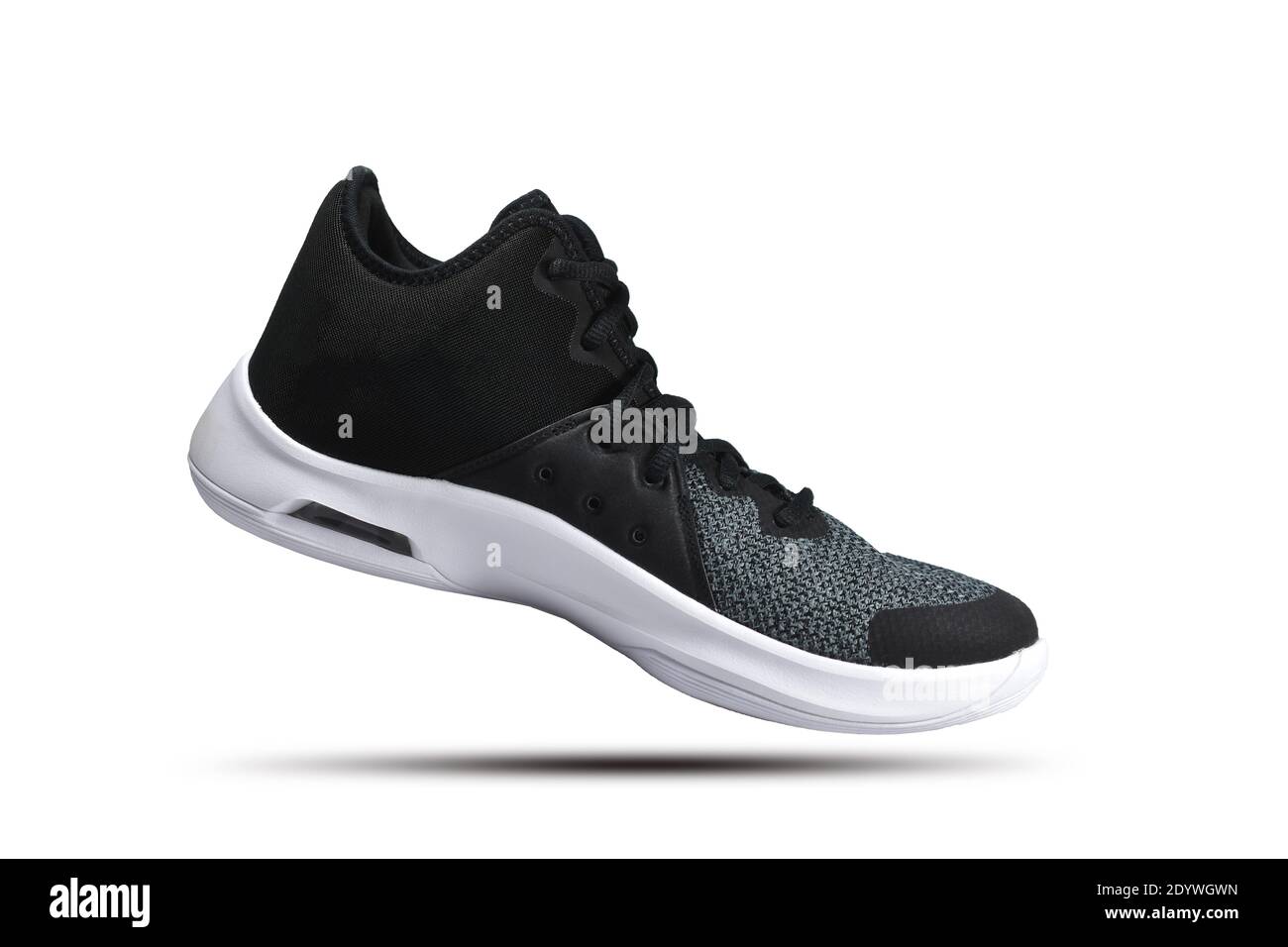 running shoes on white background Stock Photo - Alamy