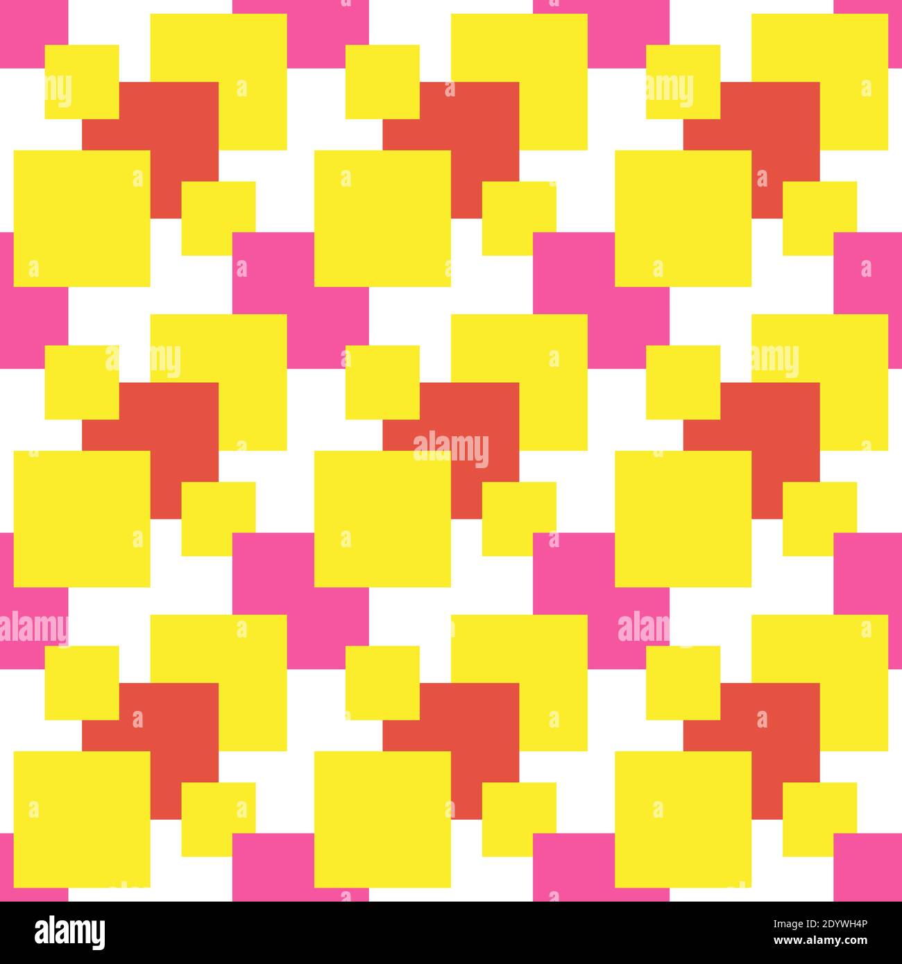 Geometric squares,seamless pattern on white background Stock Vector ...