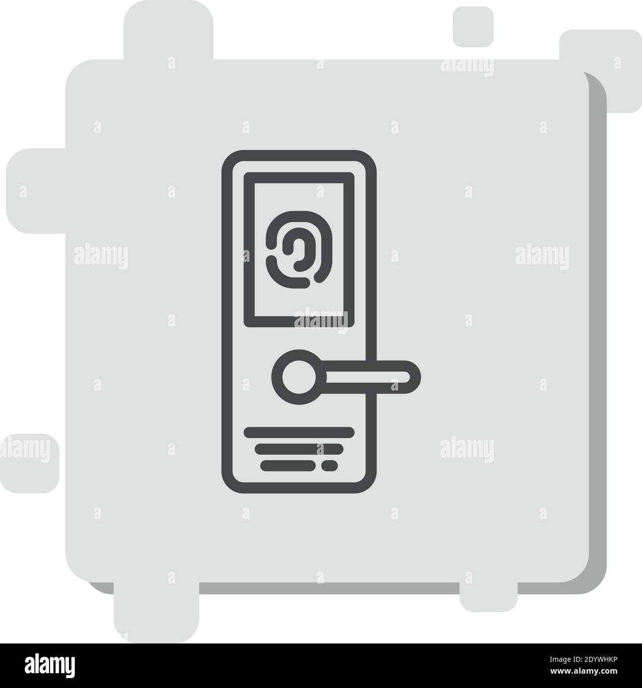 door knob vector icon modern simple vector illustration Stock Vector ...