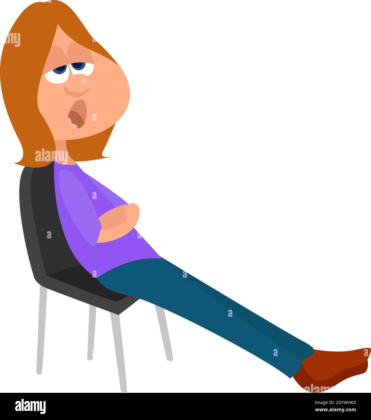 Guy lazy Stock Vector Images - Alamy