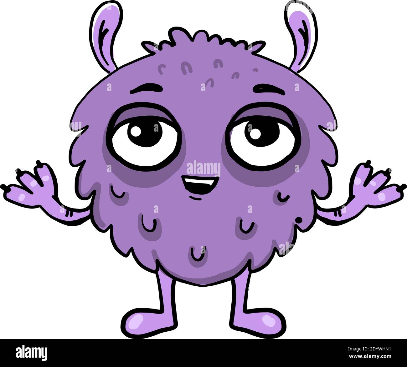 Happy halloween on purple Stock Vector Images - Alamy