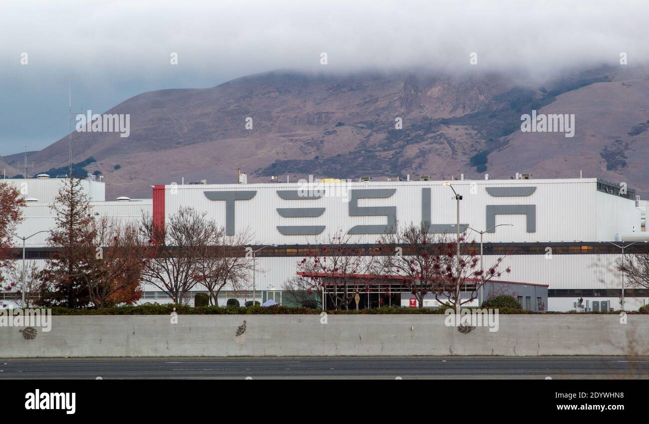 Tesla Factory Exterior