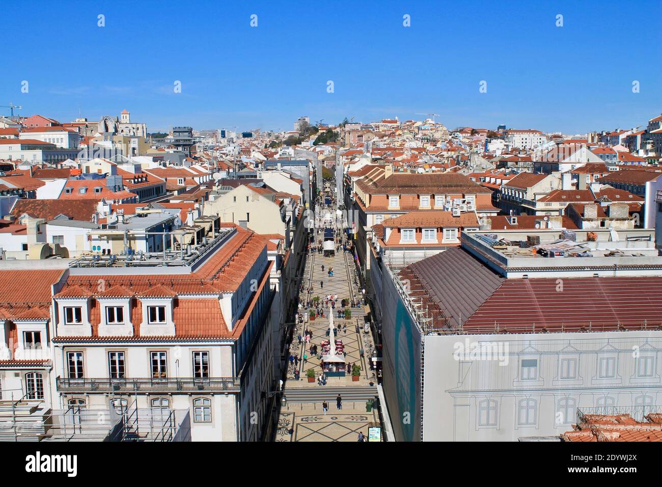 Lisbon roof top view hi-res stock photography and images - Alamy