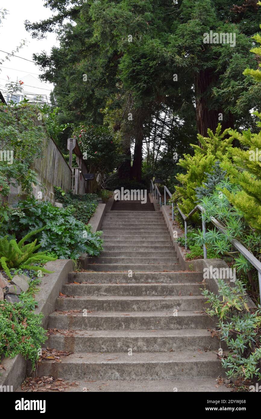 Vulcan street steps hi-res stock photography and images - Alamy
