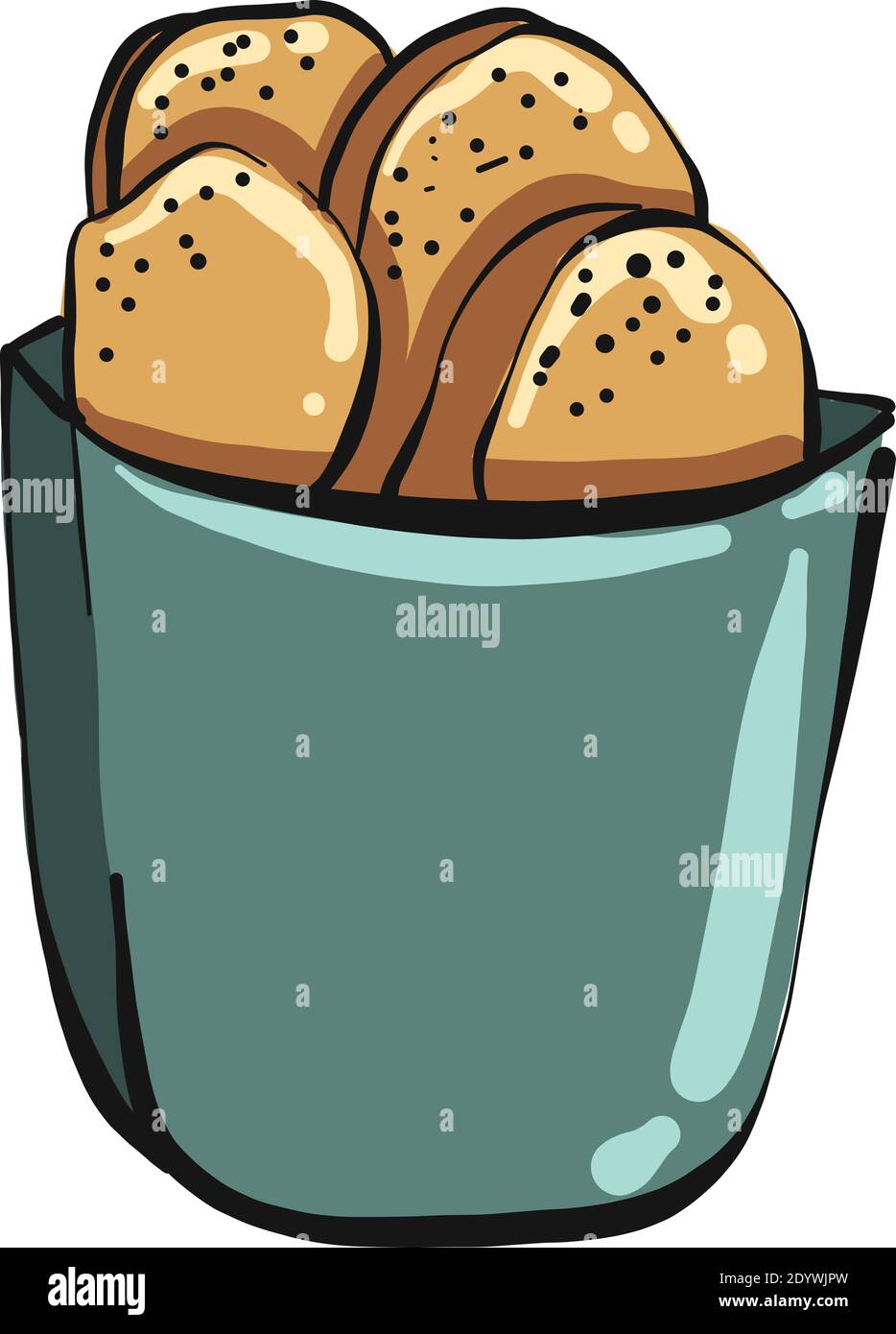 Plate food bowl sauce Stock Vector Images - Alamy