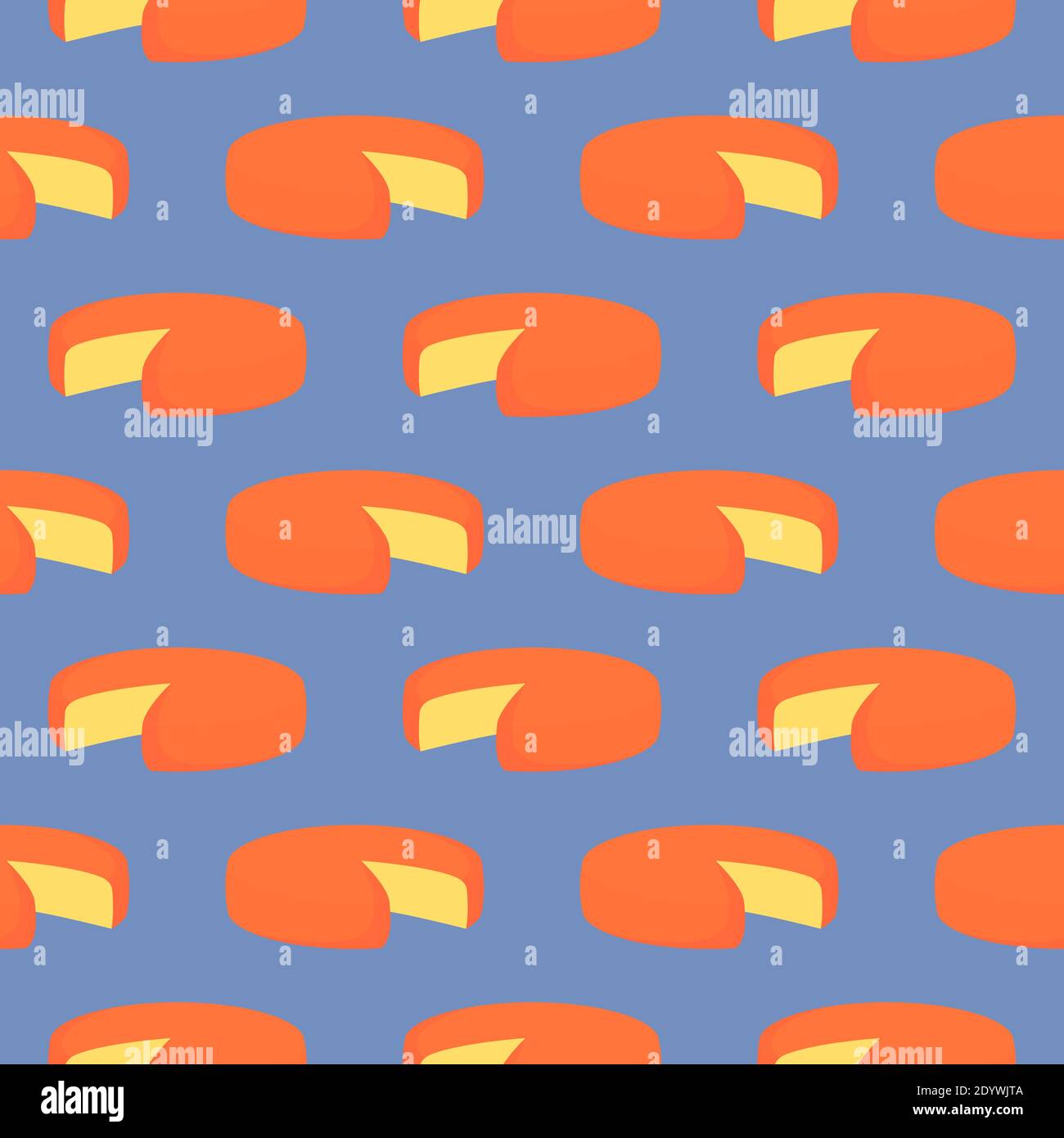 Oval cheese,seamless pattern on purple background Stock Vector Image ...