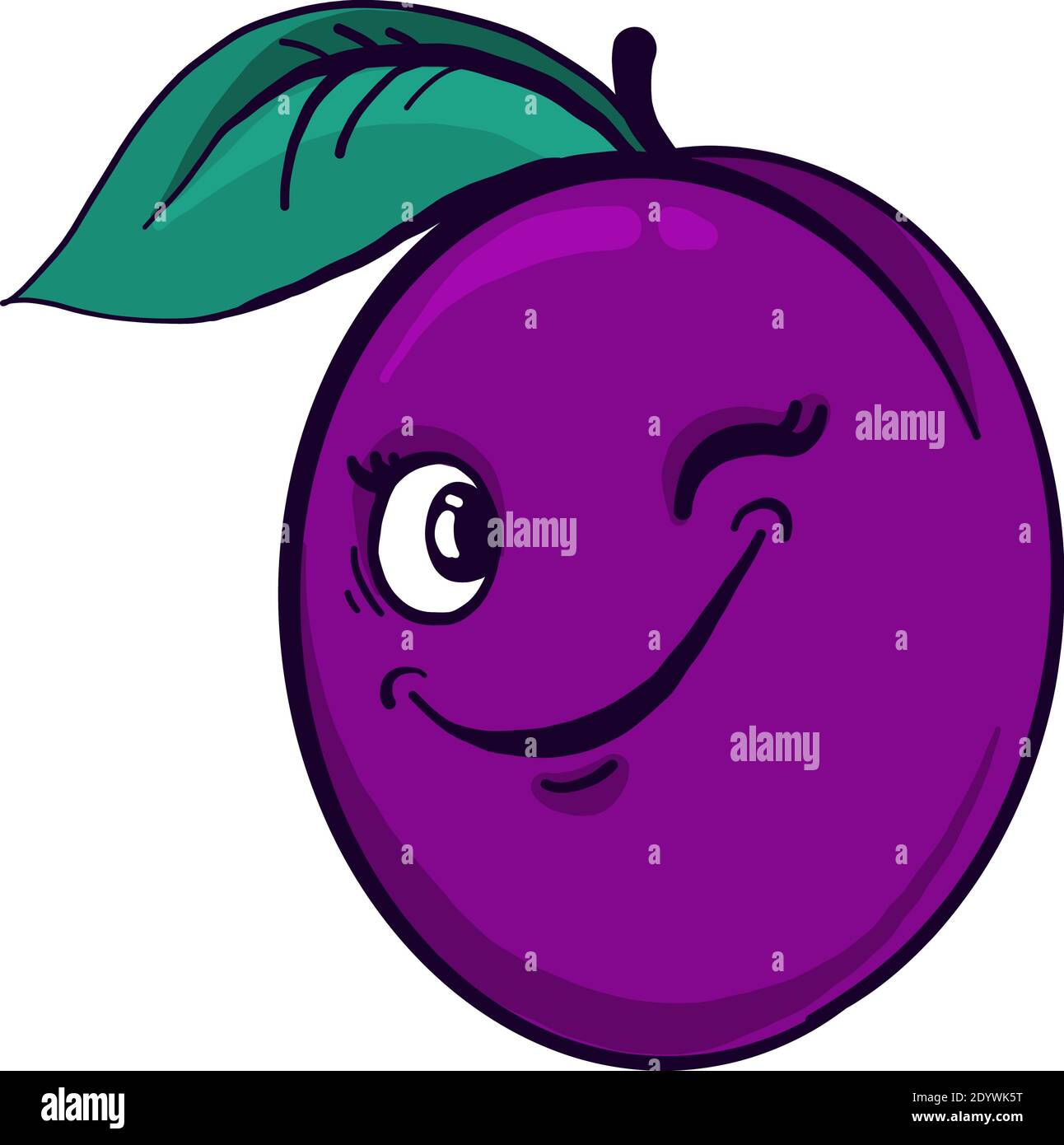 Prune vector vectors hi-res stock photography and images - Alamy