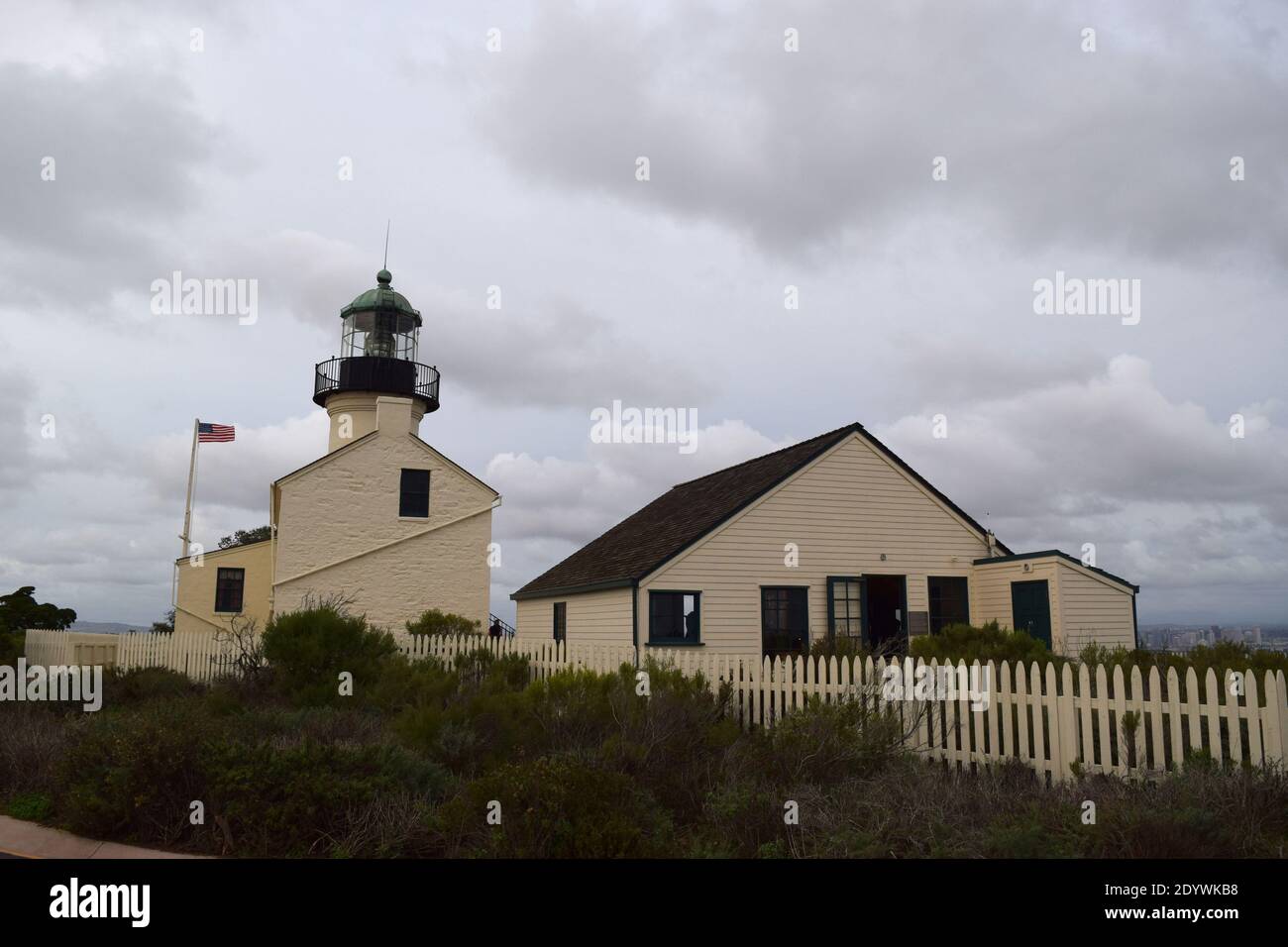 Views of the Point Loma Lighthouse Stock Photo - Alamy