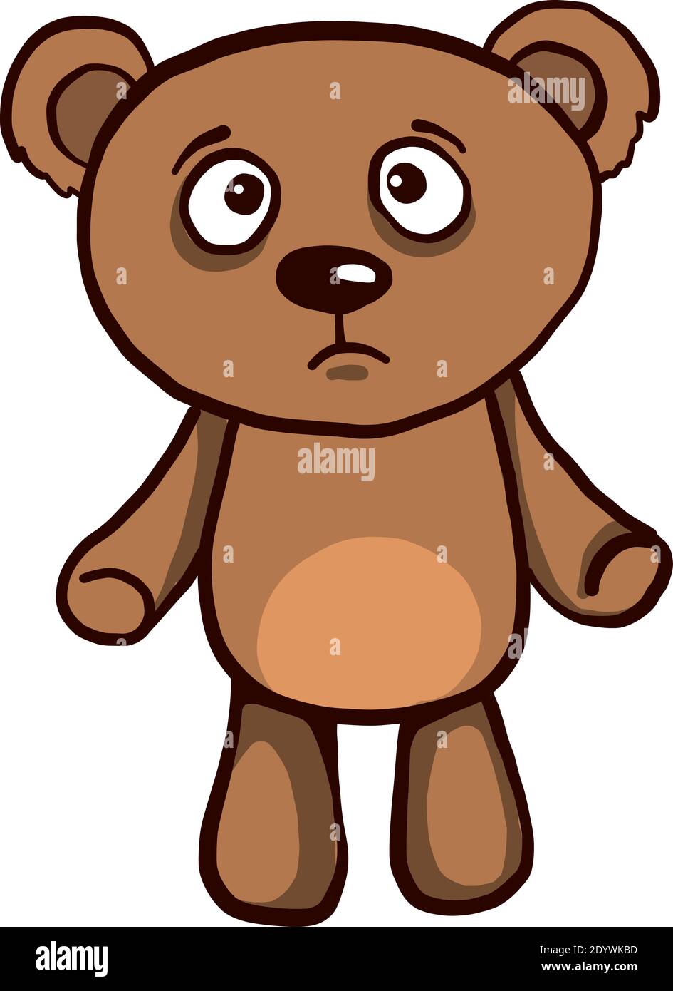 Sad Teddy Bear Clipart