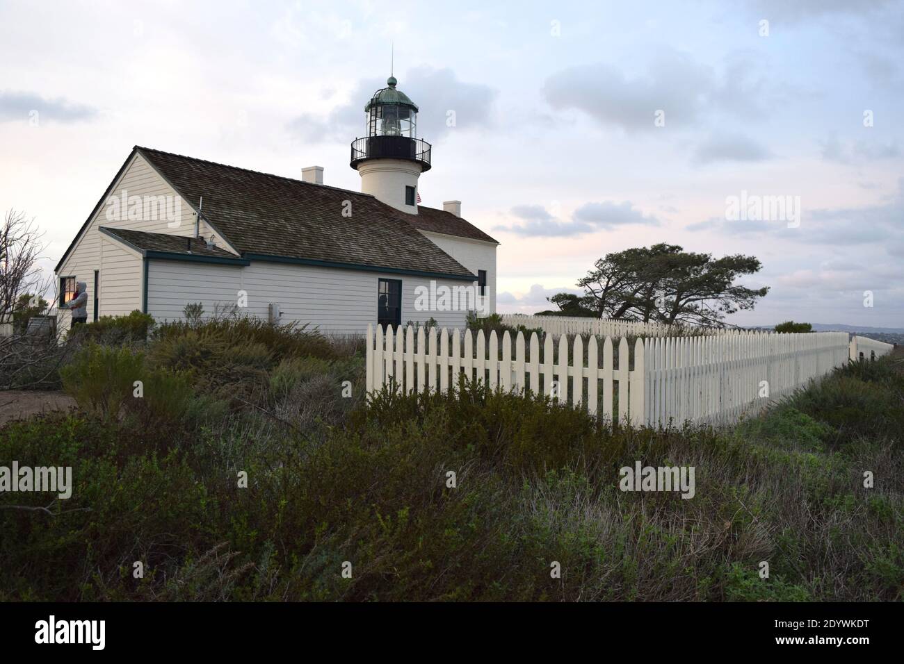 Views of the Point Loma Lighthouse Stock Photo - Alamy