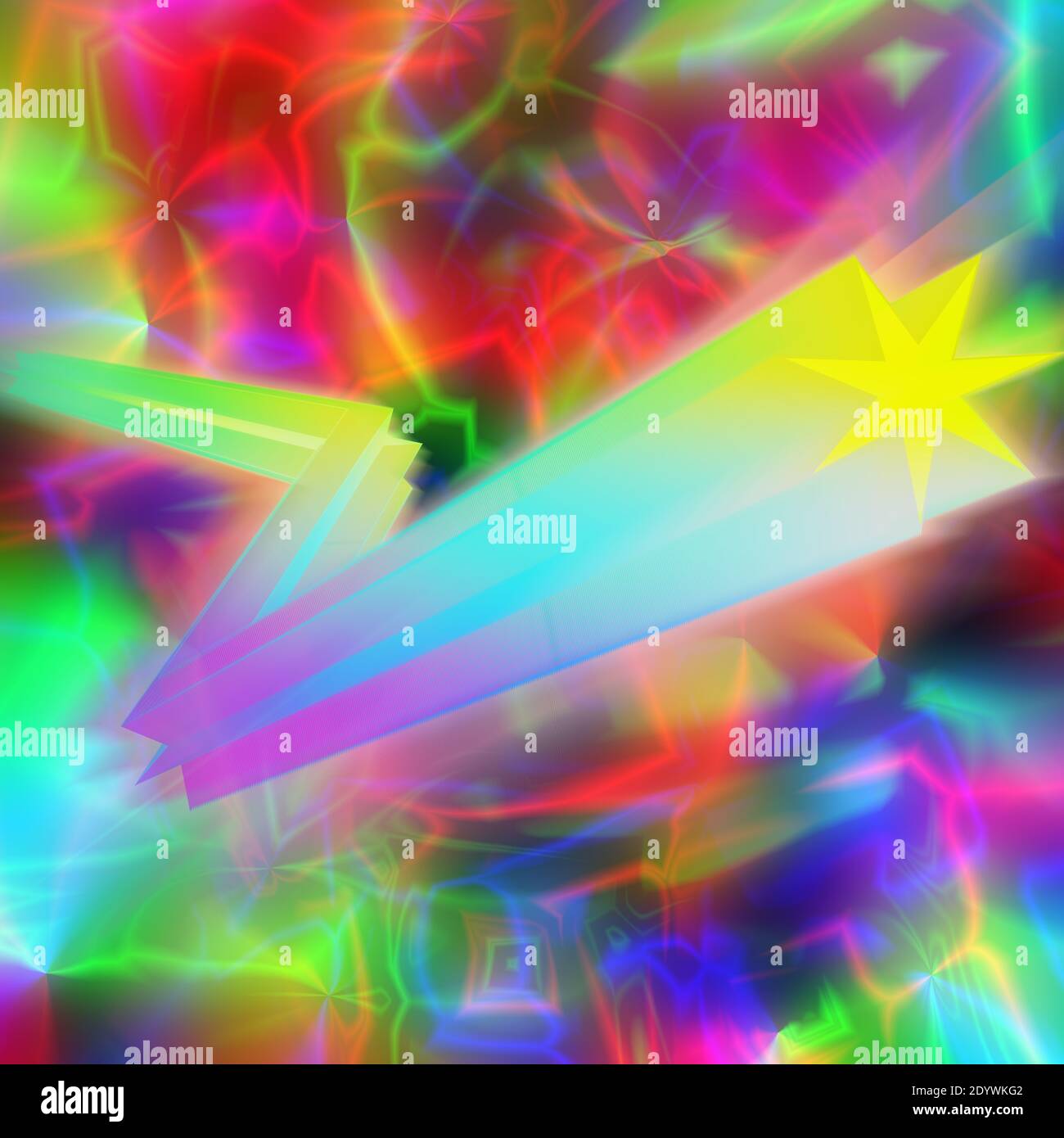 An abstract 3d star burst background image Stock Photo - Alamy