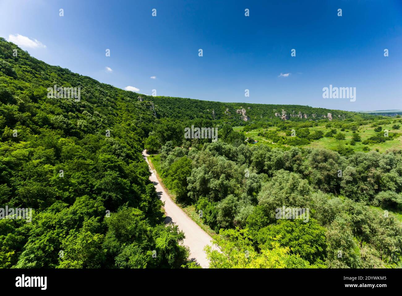 Rock-Hewn Churches of Ivanovo, landscape of cliff and environment ...