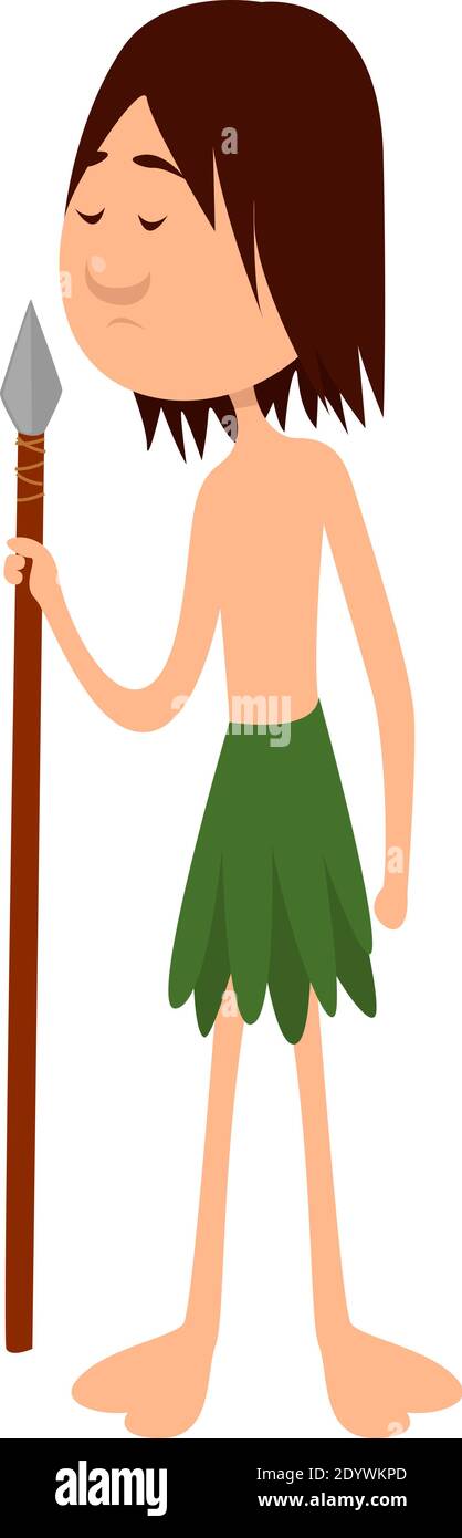 Paleolithic Person Clip Art