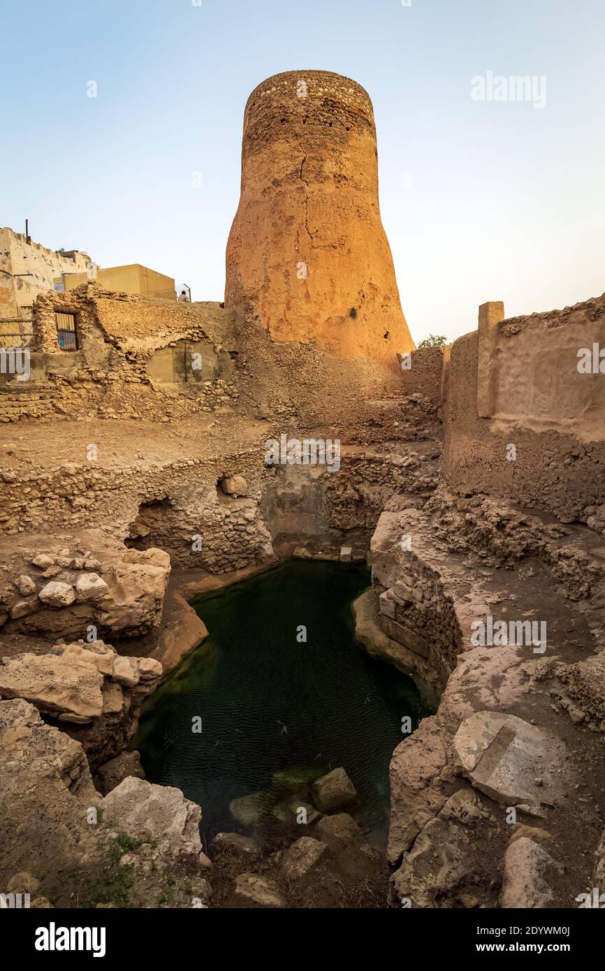Tarout Castle, Qatif, Saudi Arabia in blue sky background Stock Photo ...