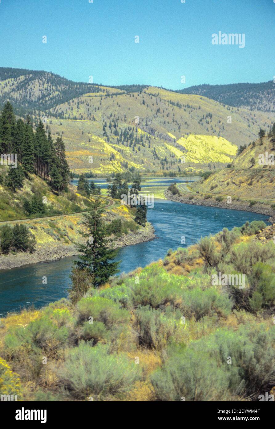 Rocky mountaineer train from kamloops hi-res stock photography and ...