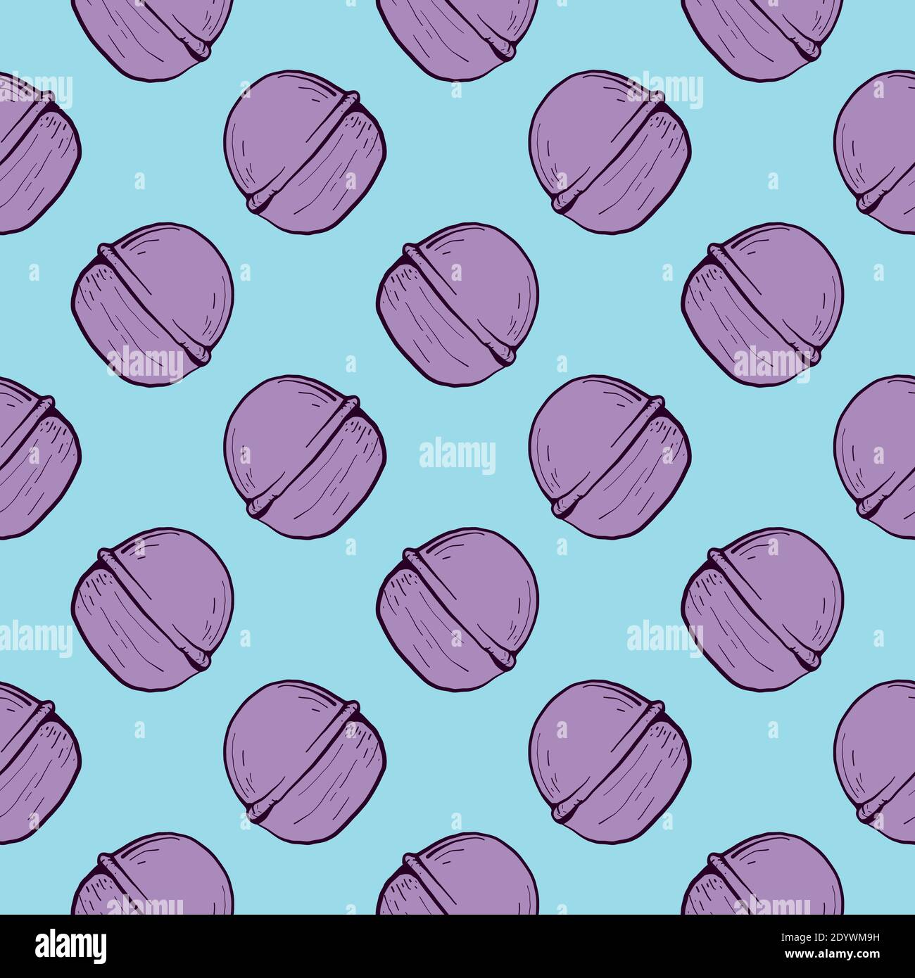 Seamless pattern on blue background Stock Vector Images - Alamy