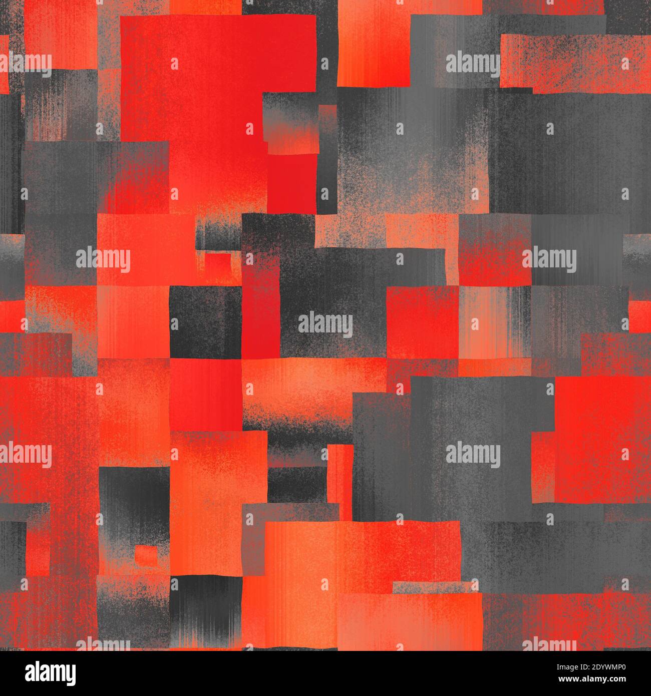 Seamless rectangle geo tile mosaic pattern swatch Stock Photo - Alamy