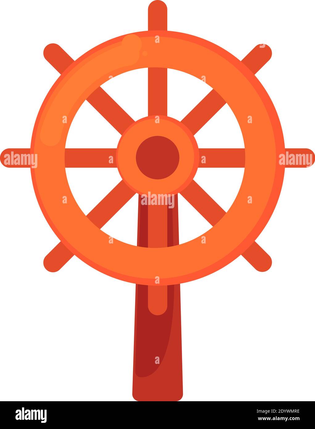 Maritime background wooden helm Stock Vector Images - Alamy