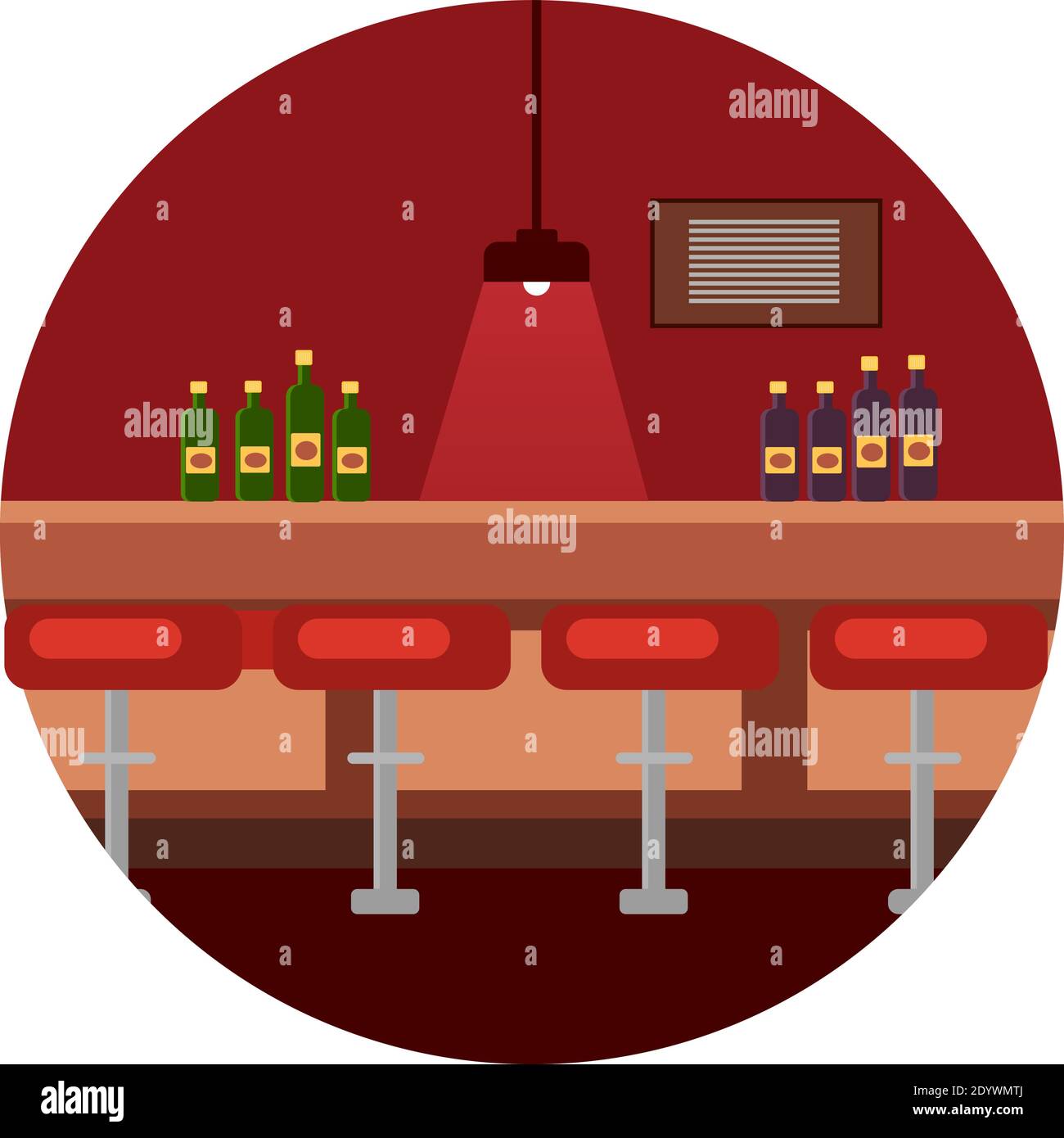 Round steel bar Stock Vector Images - Alamy