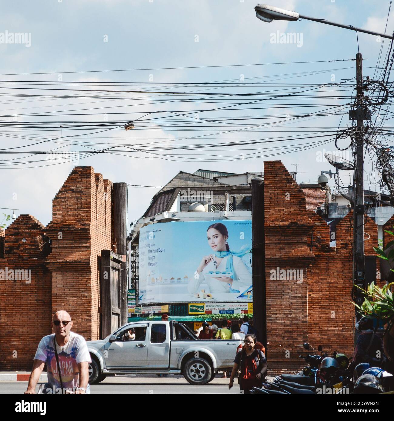 Chiang Mai, Thailand - View of Tha Phae Gate, one of the most famous ...