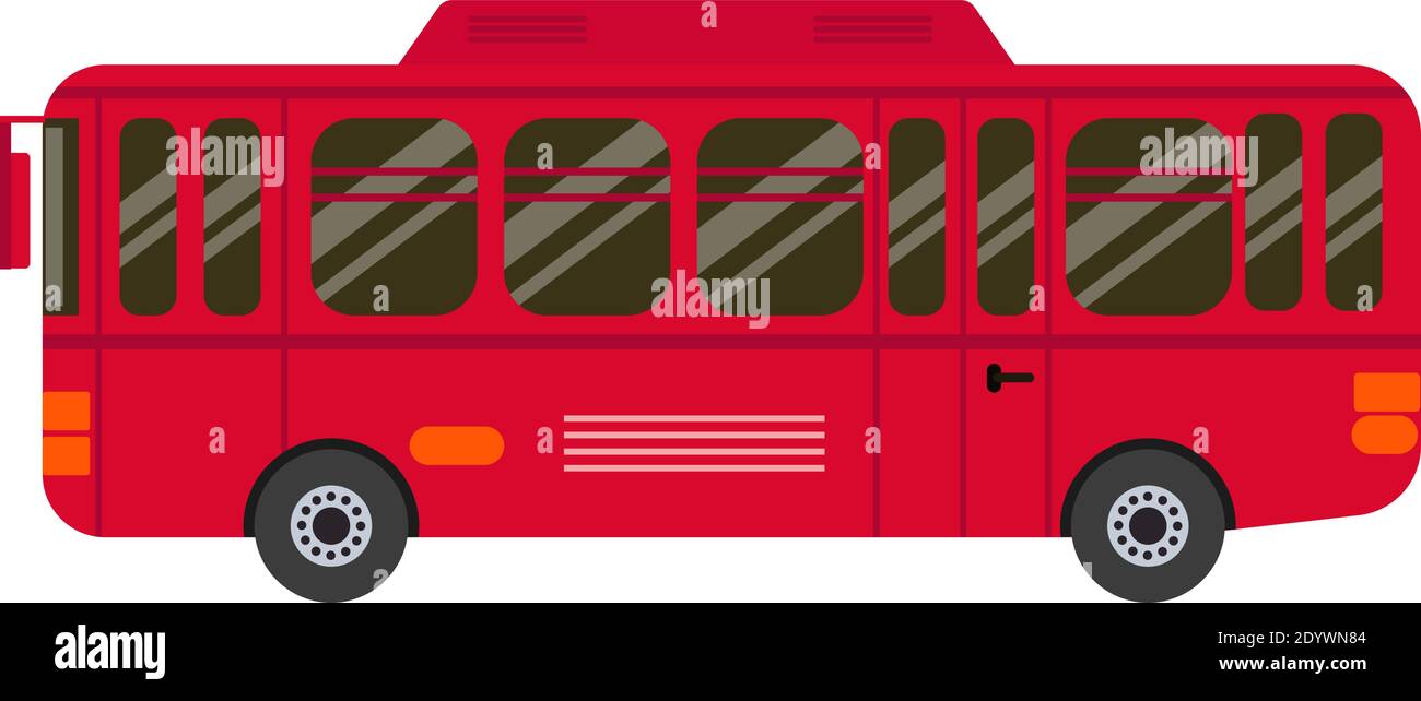 Big red bus hi-res stock photography and images - Alamy