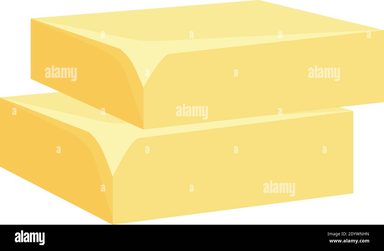 Blocks of butter Cut Out Stock Images & Pictures - Alamy