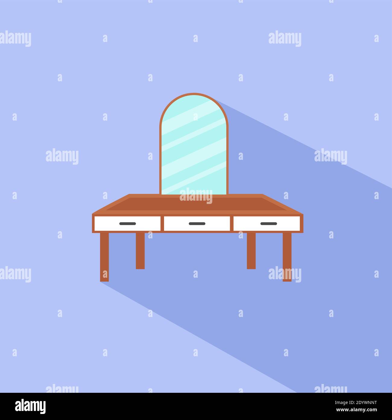 Dressing table vectors hi-res stock photography and images - Alamy