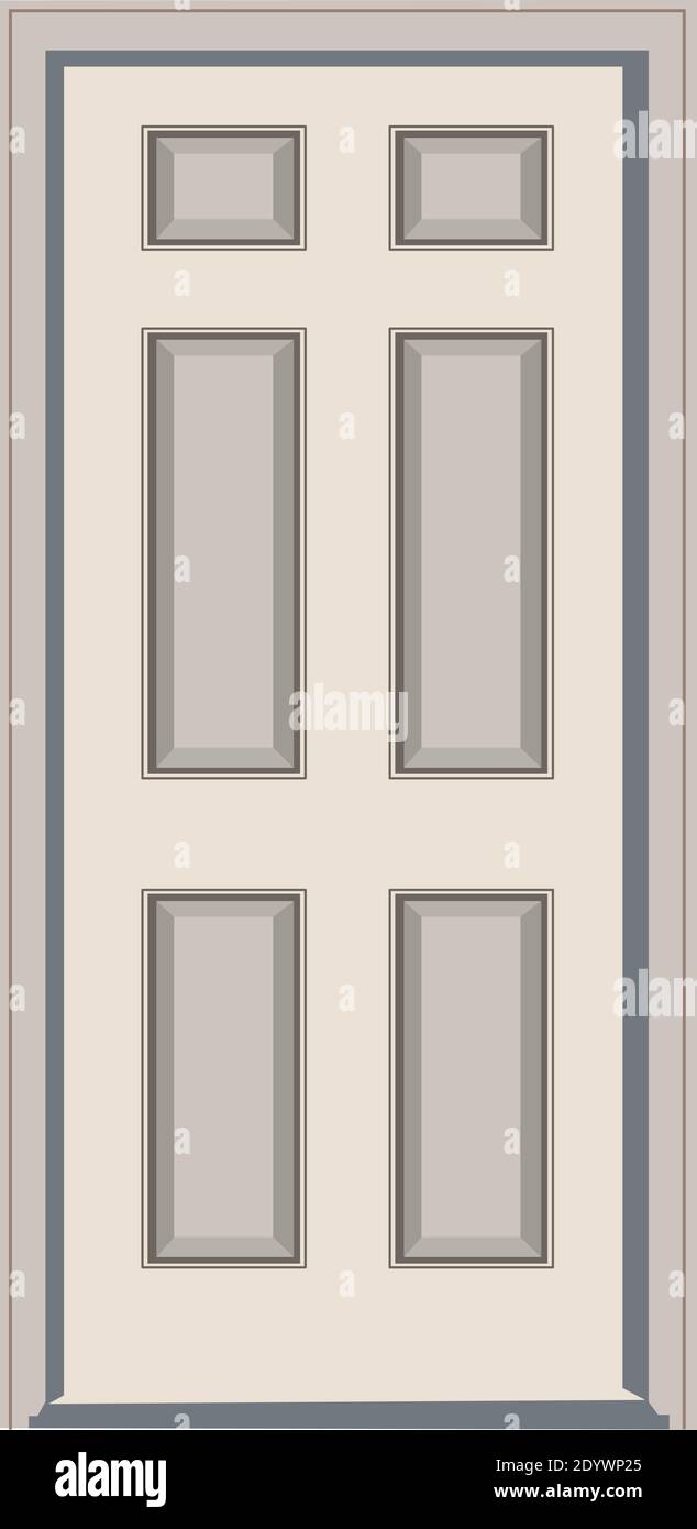 New door lock on Stock Vector Images - Alamy