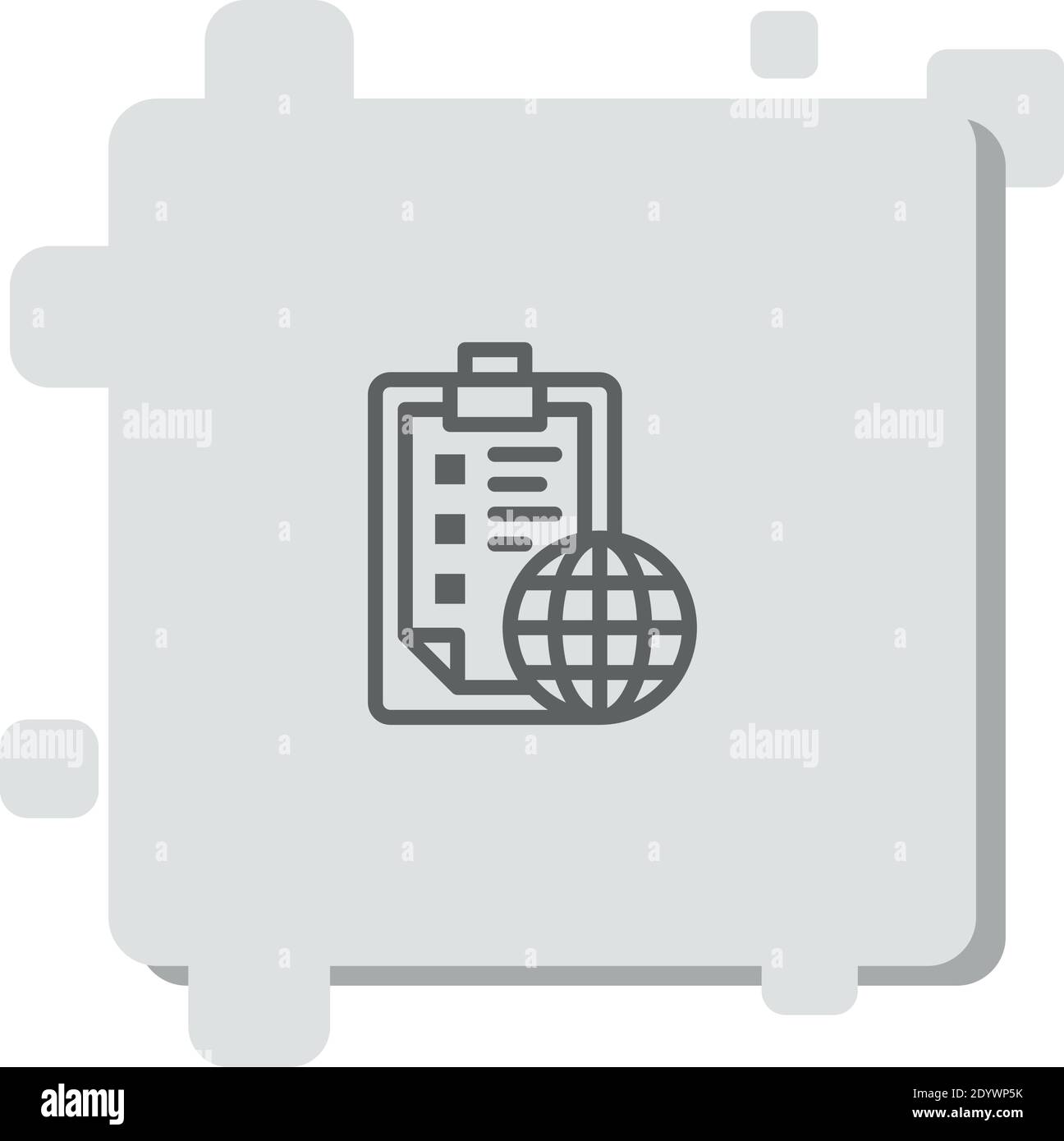 test vector icon modern simple vector illustration Stock Vector Image ...