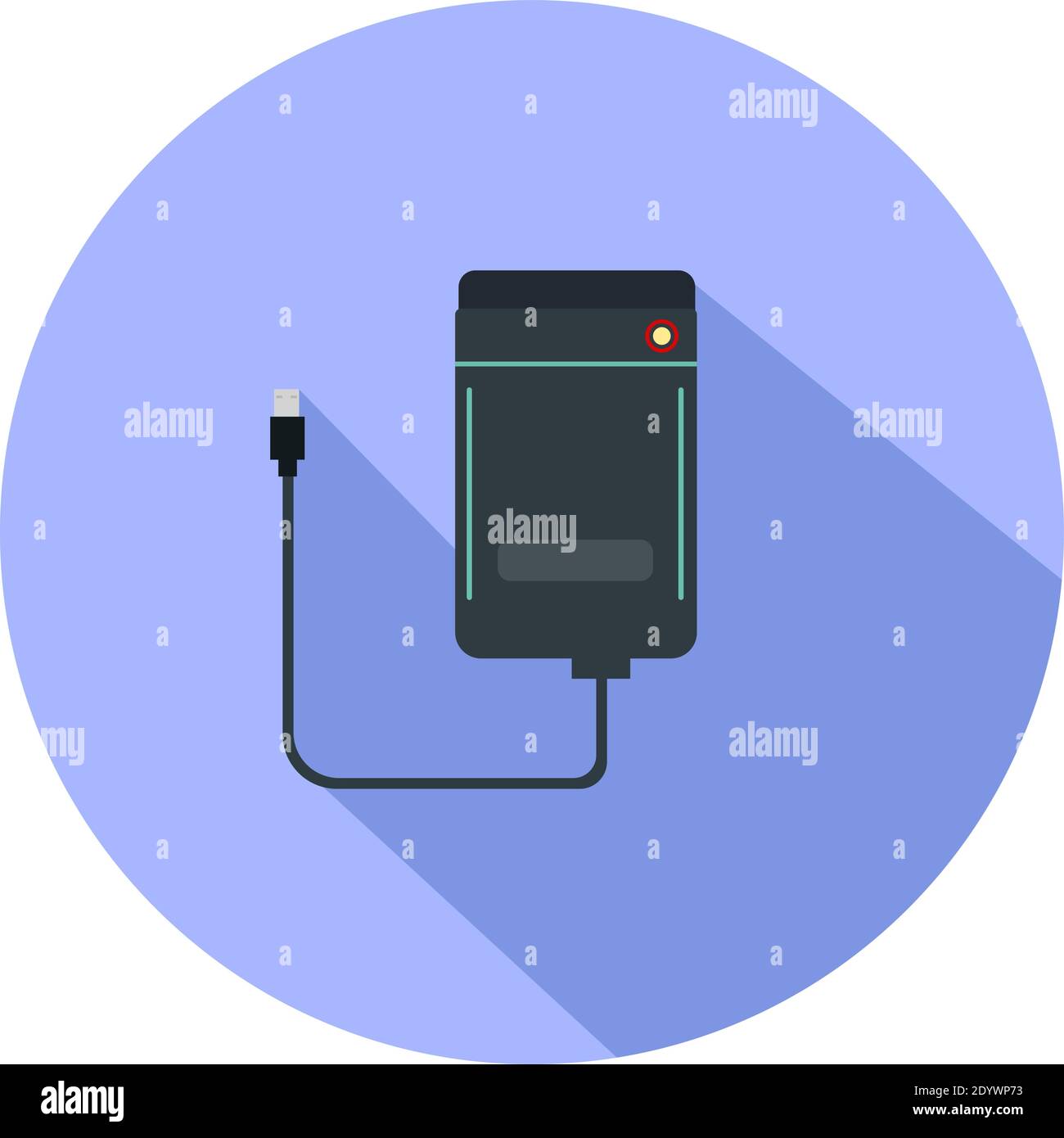 External hard drive on Stock Vector Images - Alamy