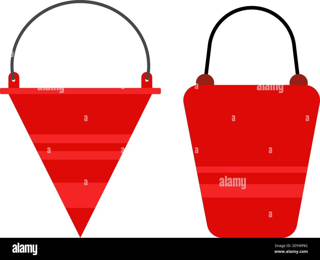 Fire bucket Stock Vector Images - Alamy