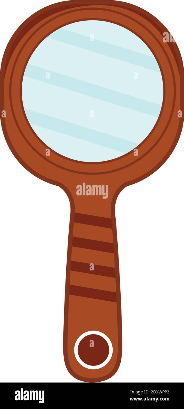 Magnifier glass, illustration, vector on a white background Stock ...