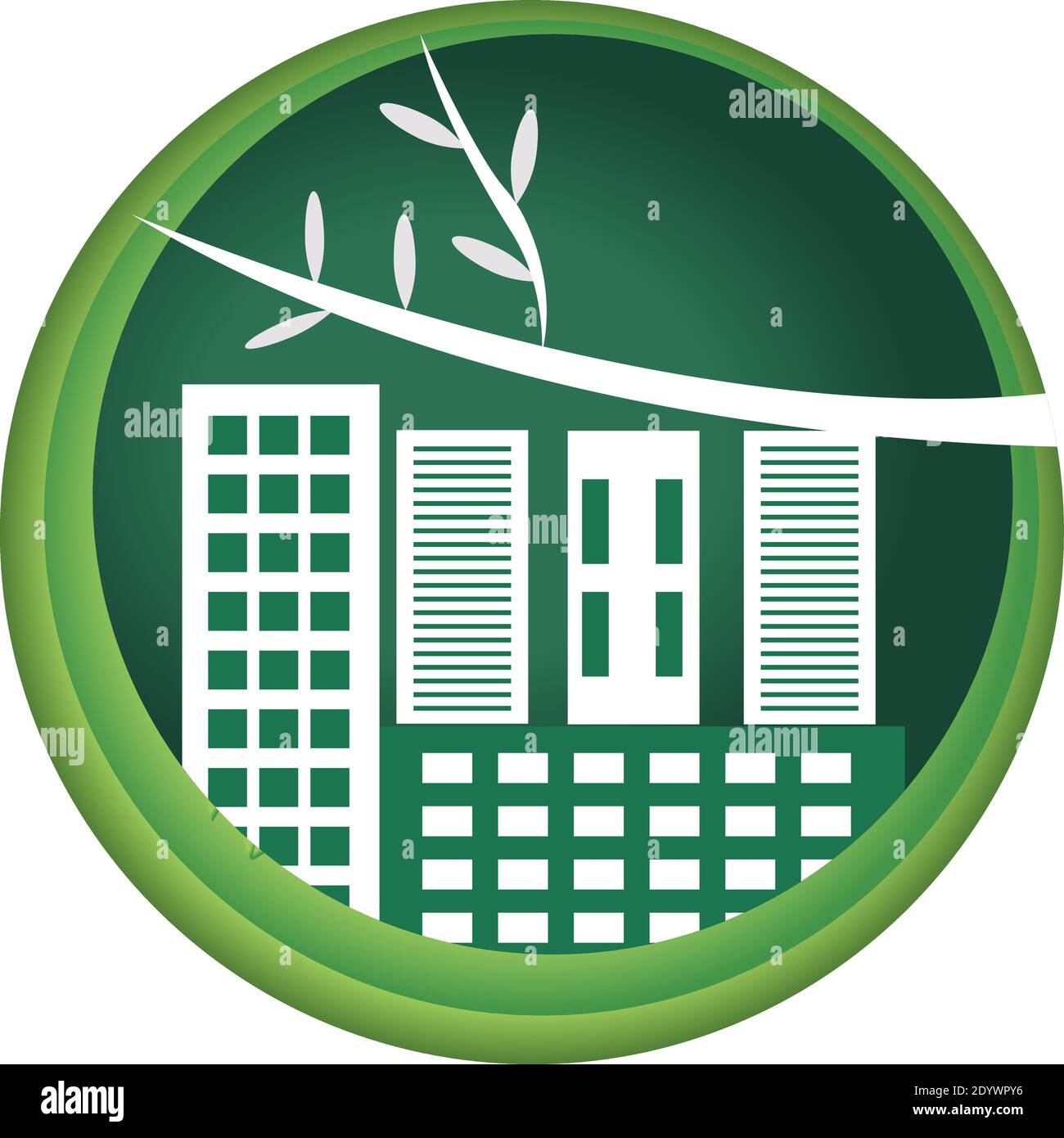 Creative city background Cut Out Stock Images & Pictures - Alamy