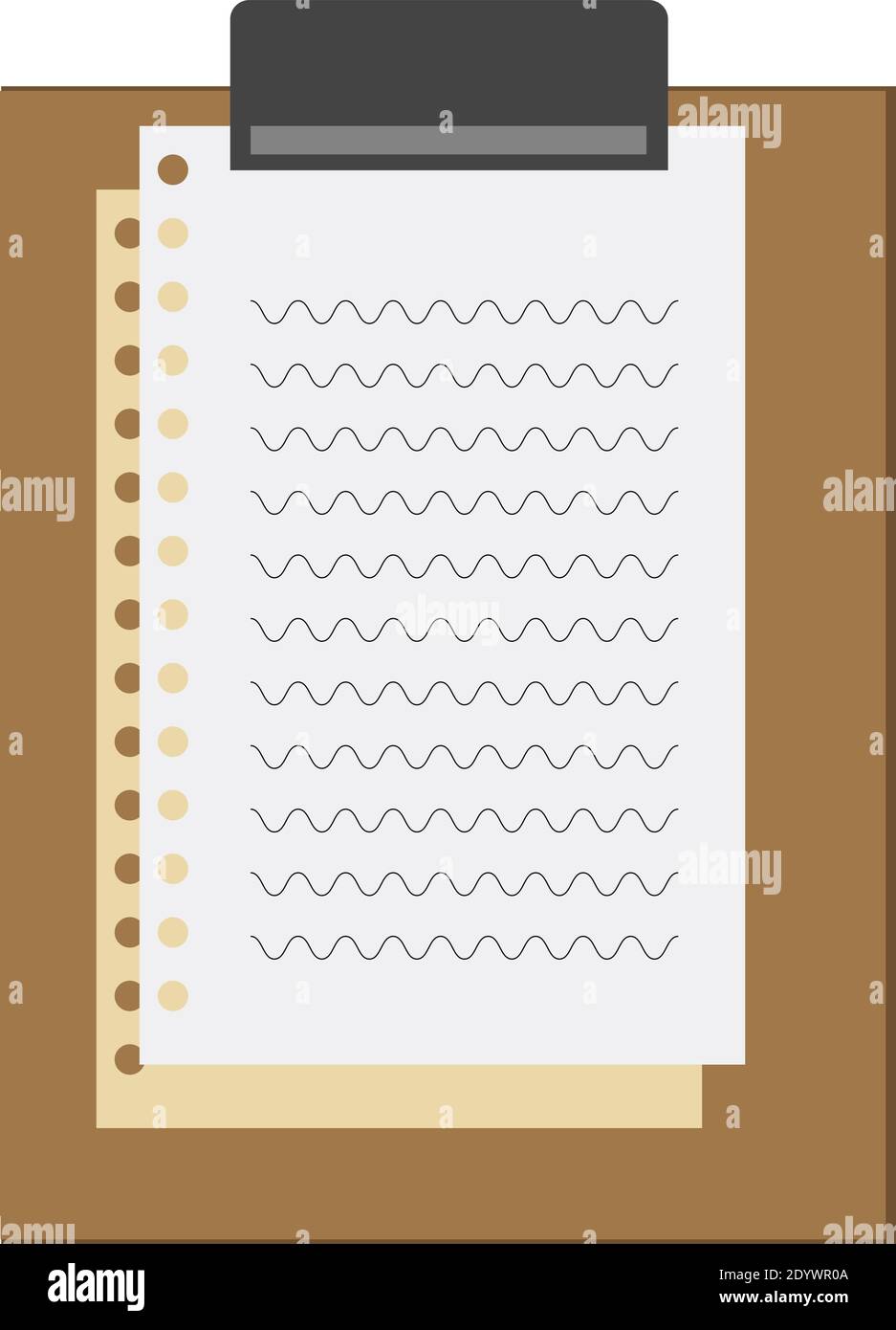 Word written on paper Stock Vector Images - Alamy