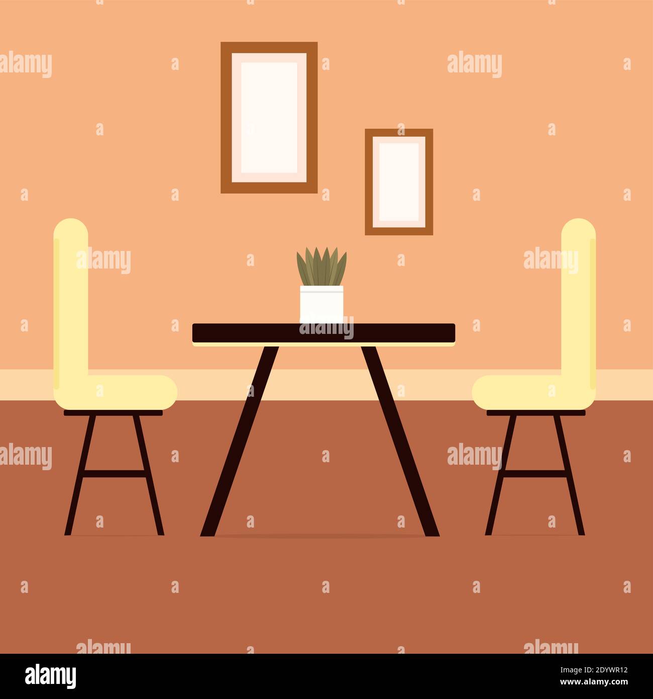 Restaurant interior table wine not food Cut Out Stock Images & Pictures ...