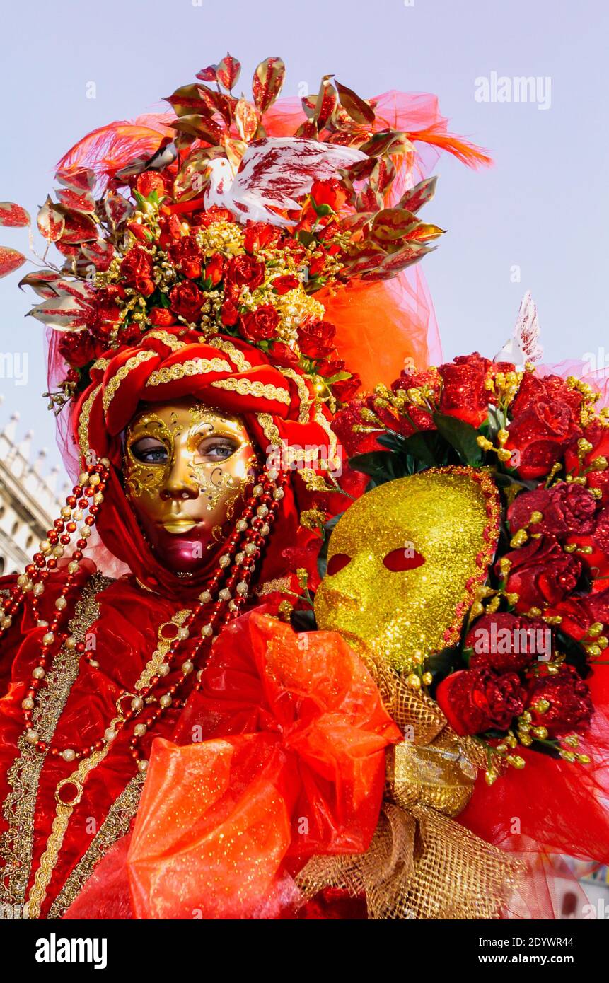 carneval in venice, italy, masquerade Stock Photo - Alamy