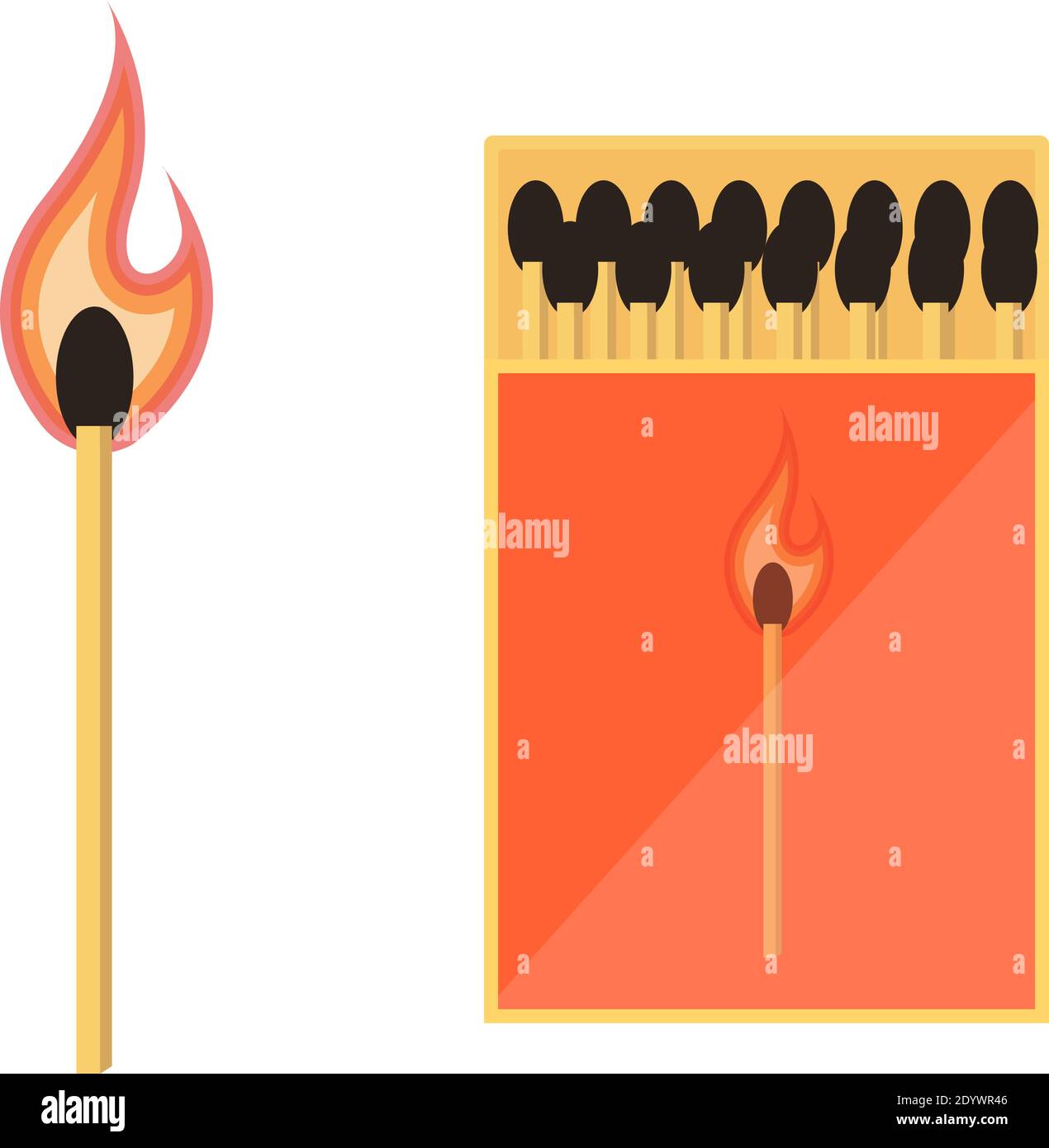 Fire flame background Stock Vector Images - Alamy