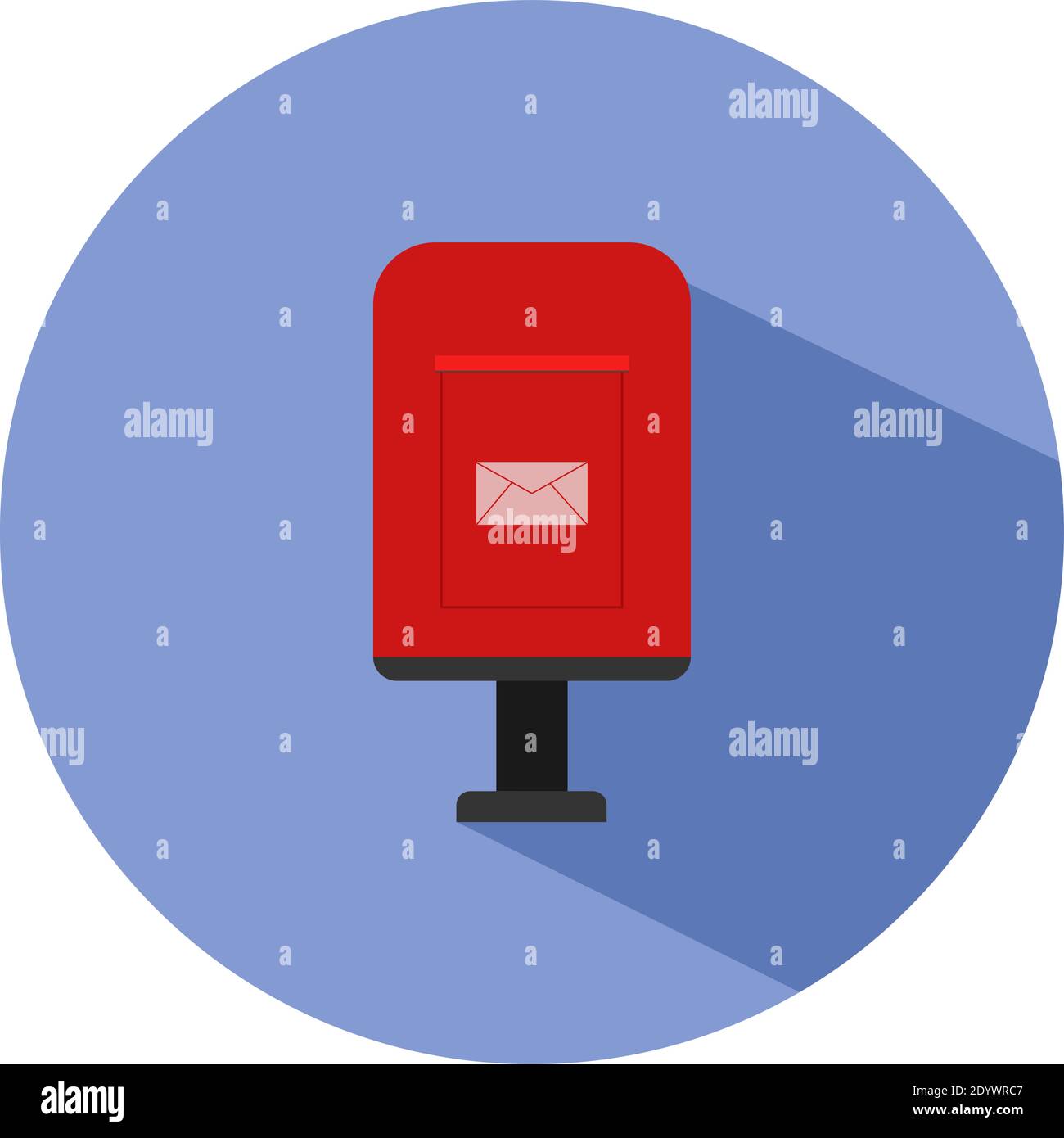 Traditional letterbox Stock Vector Images - Alamy